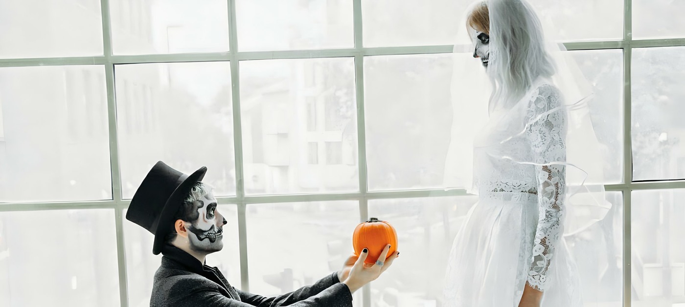 The Best Halloween Wedding Proposals from Destify Weddings