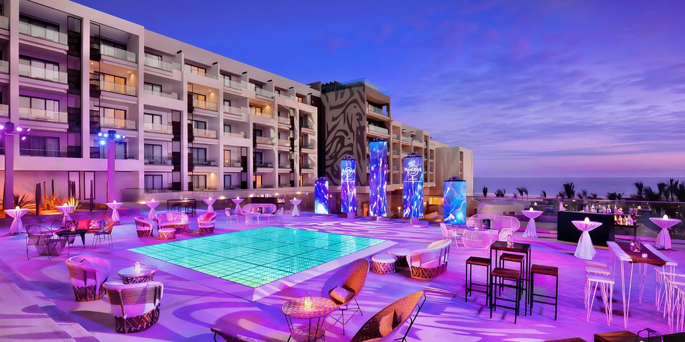 Serenade Terrace wedding venue in Hard Rock Los Cabos - Mexico
