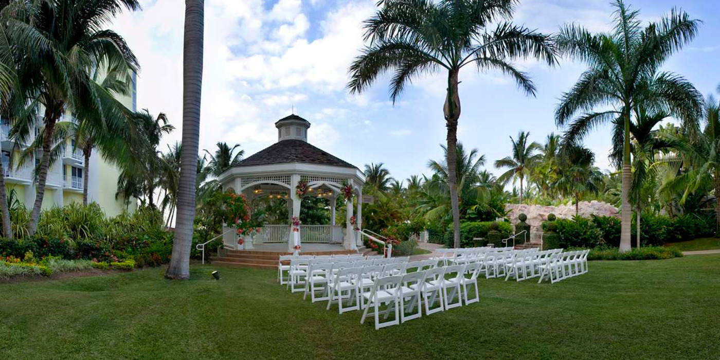 Wedding Gazebo wedding venue in Dreams Rose Hall Resort & Spa - Jamaica