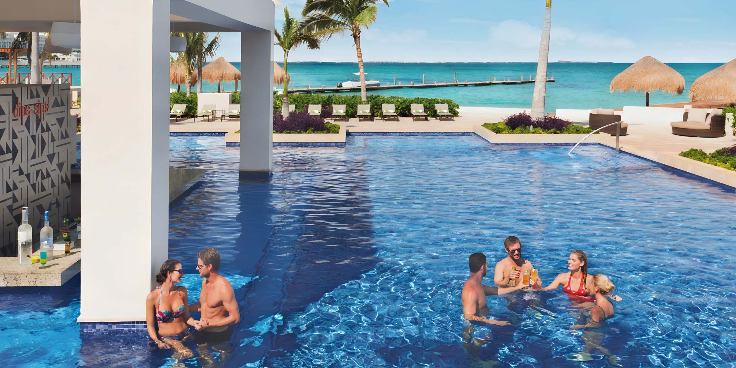 Lighthouse Gazebo wedding venue in Hyatt Ziva Cancun - Mexico