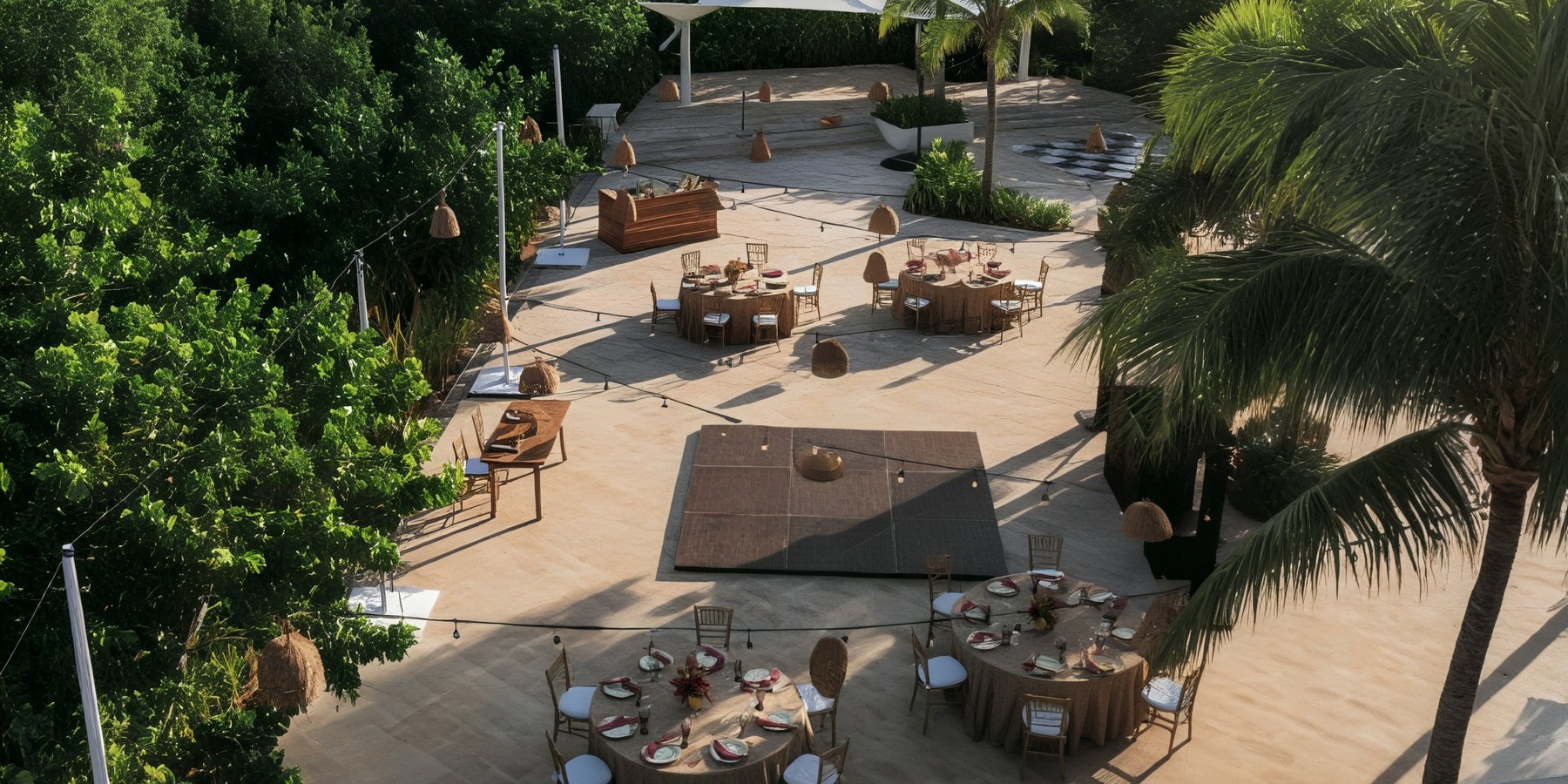 Splash Pool Terrace wedding venue in Grand Palladium Costa Mujeres - Mexico