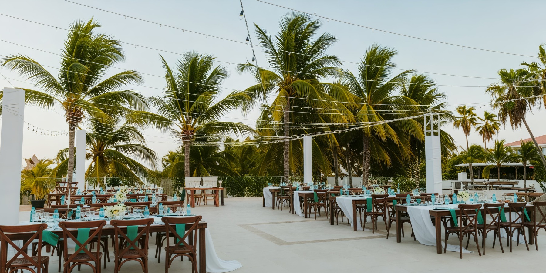 Rooftop Terrace wedding venue in Dreams Aventuras Riviera Maya - Mexico