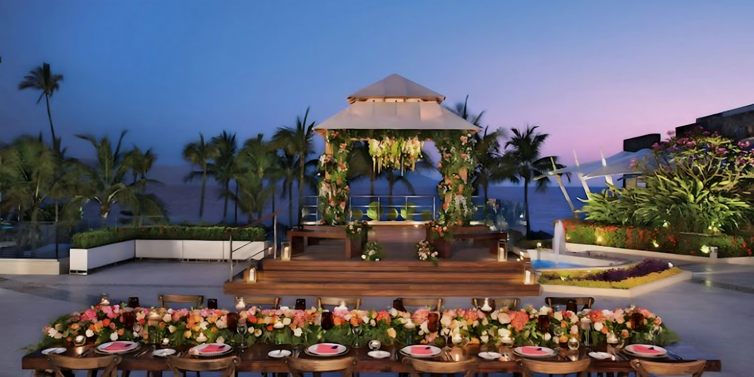 Terraza La Vista wedding venue in Dreams Vallarta Bay - Mexico
