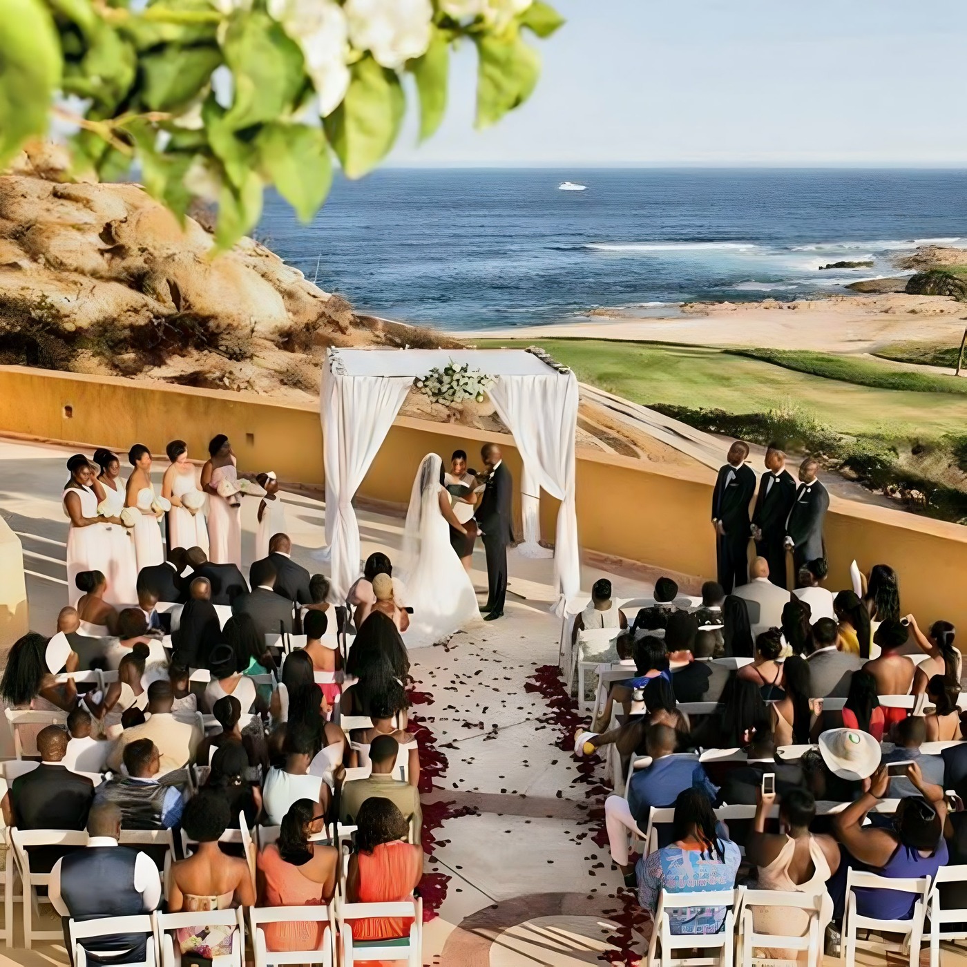 Whales Terrace wedding venue in Grand Fiesta Americana Los Cabos - Mexico