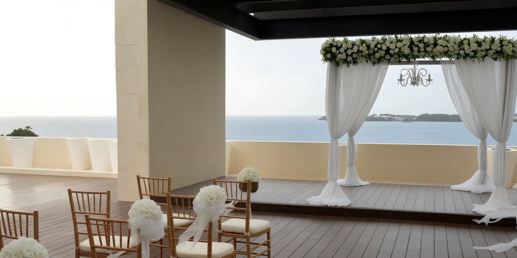Sky Terrace wedding venue in Hideaway at Royalton Negril - Jamaica