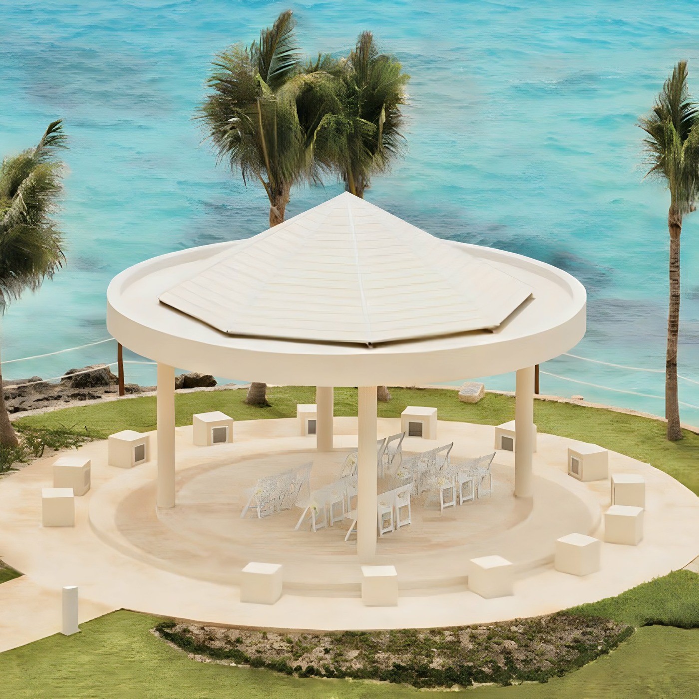 Turquoize at Hyatt Ziva ️ Destination Weddings - Destify