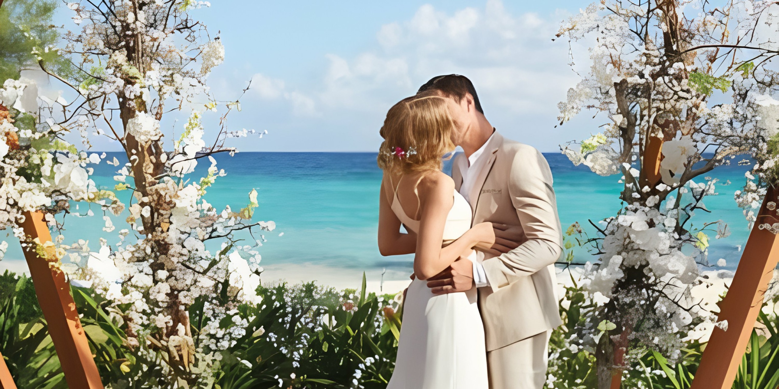 Beachfront Gazebo wedding venue in The Fives Beach Hotel & Residences ...