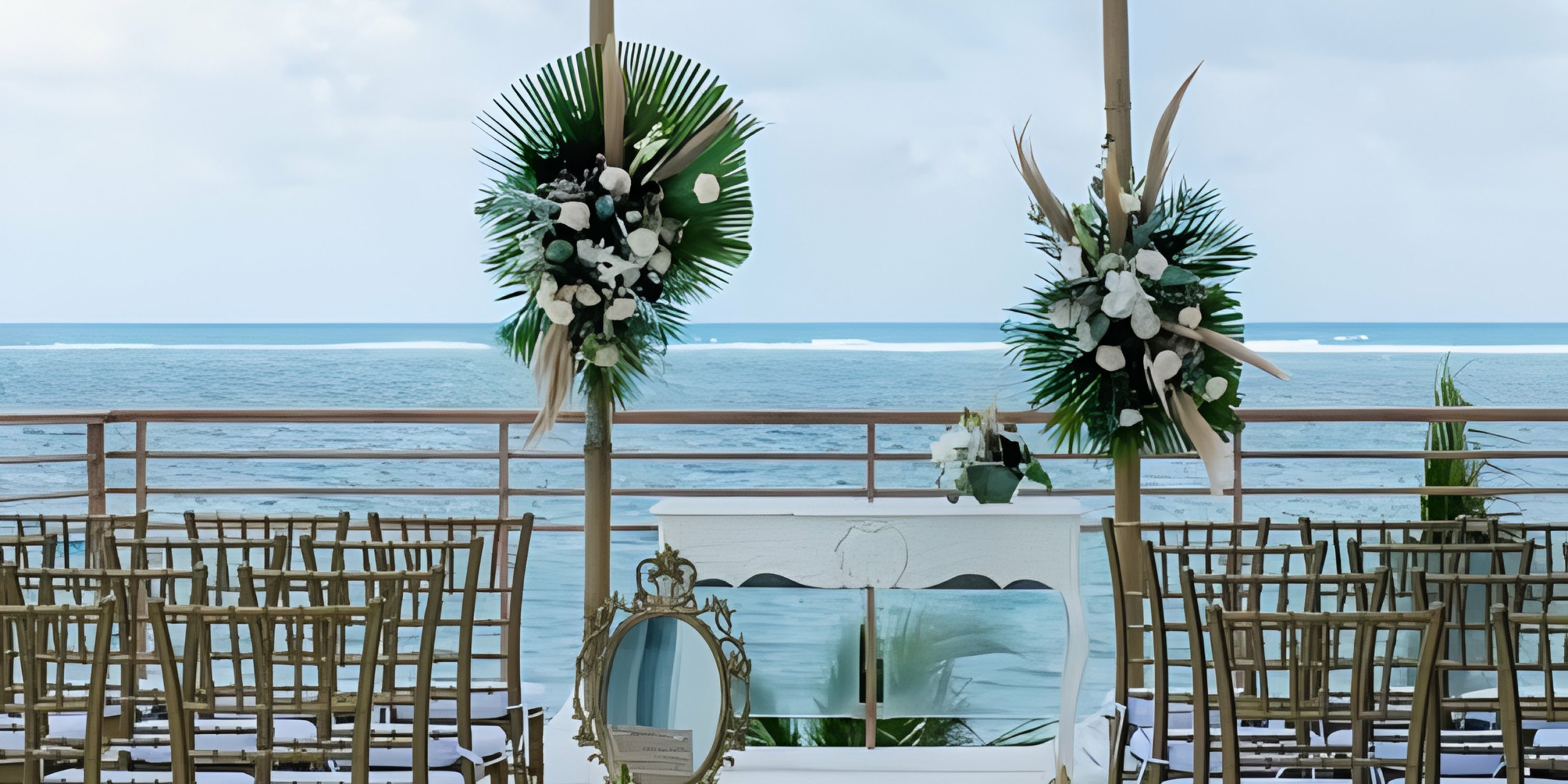 Sky Terrace wedding venue in The Fives Beach Hotel & Residences - Mexico