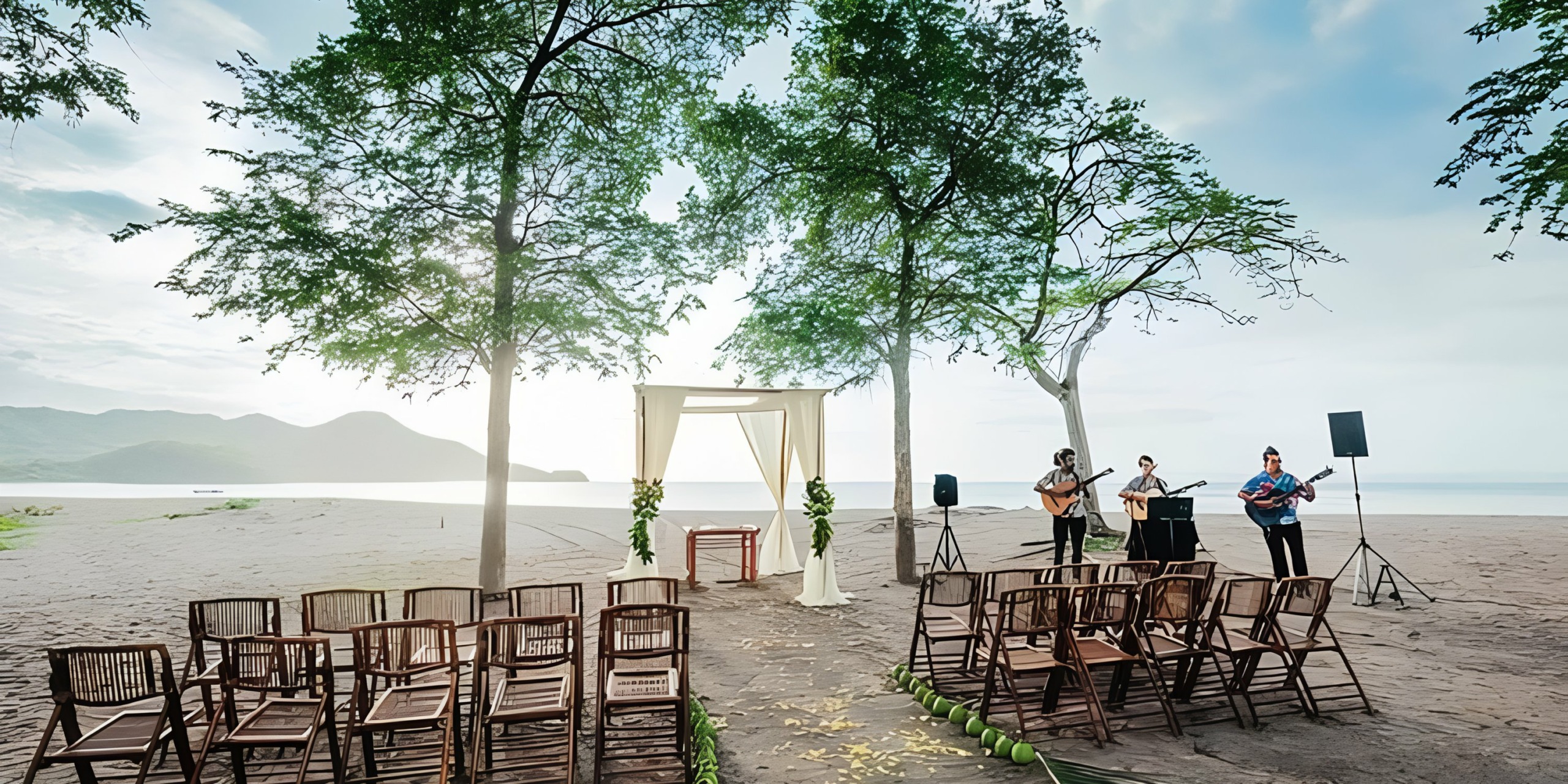 Beach wedding venue in Hotel Riu Palace Costa Rica - Costa Rica