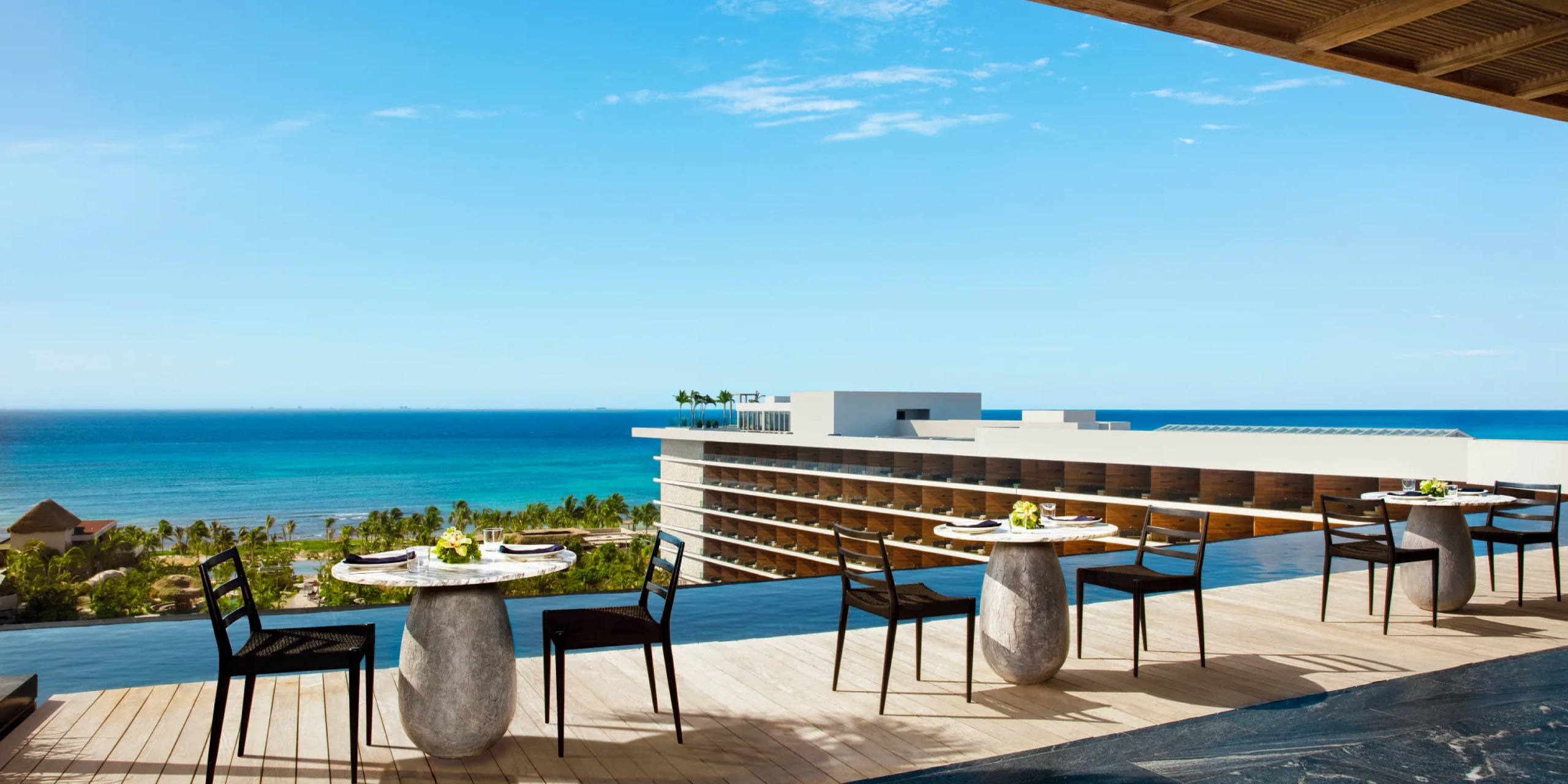 Sky Rooftop Wedding Gazebo wedding venue in Secrets Moxche Playa del ...