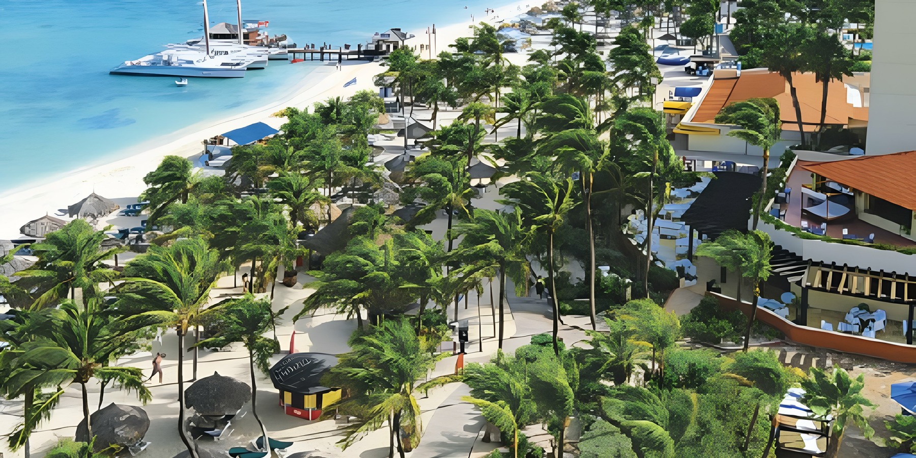 Aruba's Sky-High Romance: Rooftop/Terrace Wedding Venues