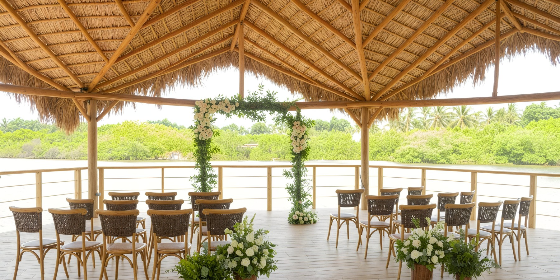 Mangrove Gazebo wedding venue in Dreams Royal Beach Punta Cana ...