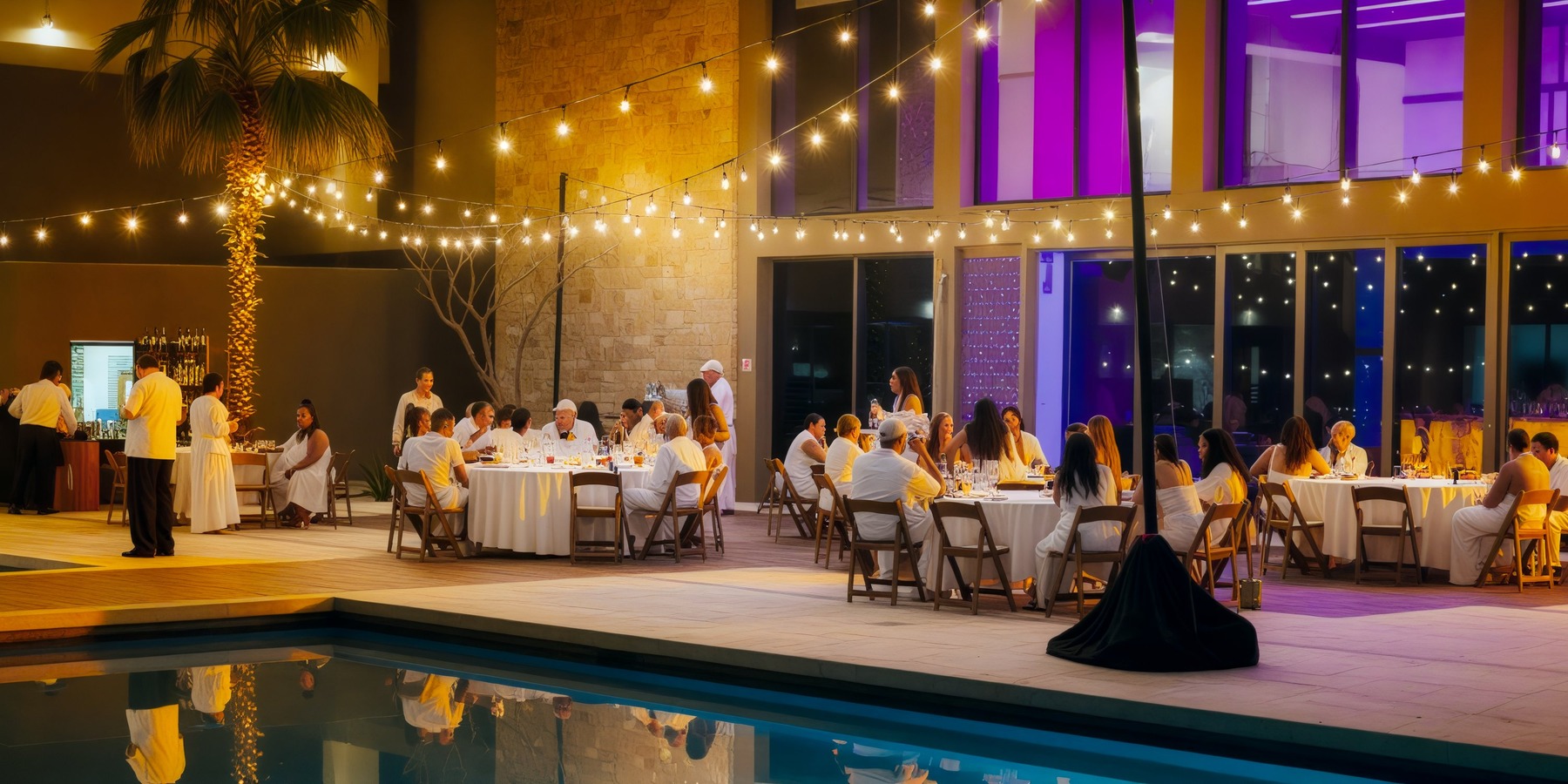 Moonlight Terrace wedding venue in Hard Rock Los Cabos - Mexico