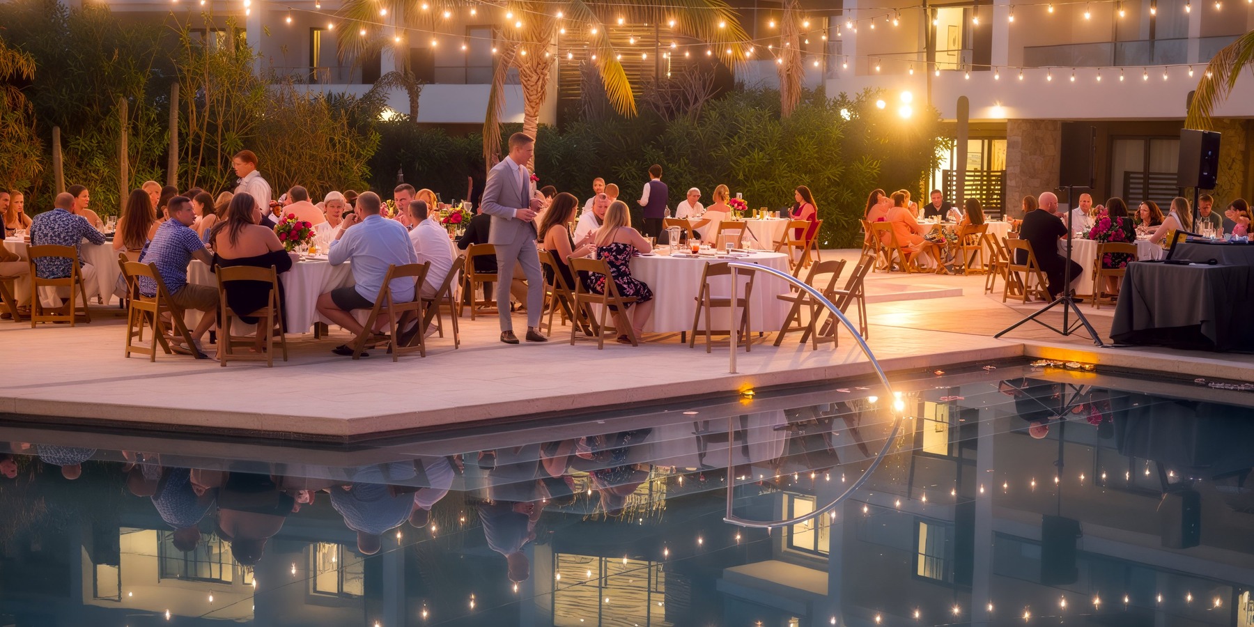 Moonlight Terrace wedding venue in Hard Rock Los Cabos - Mexico